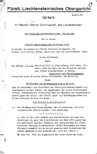 Alfons Goop wird wegen Hochverrat verurteilt